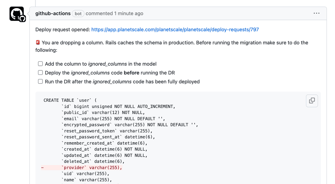 How PlanetScale makes schema changes