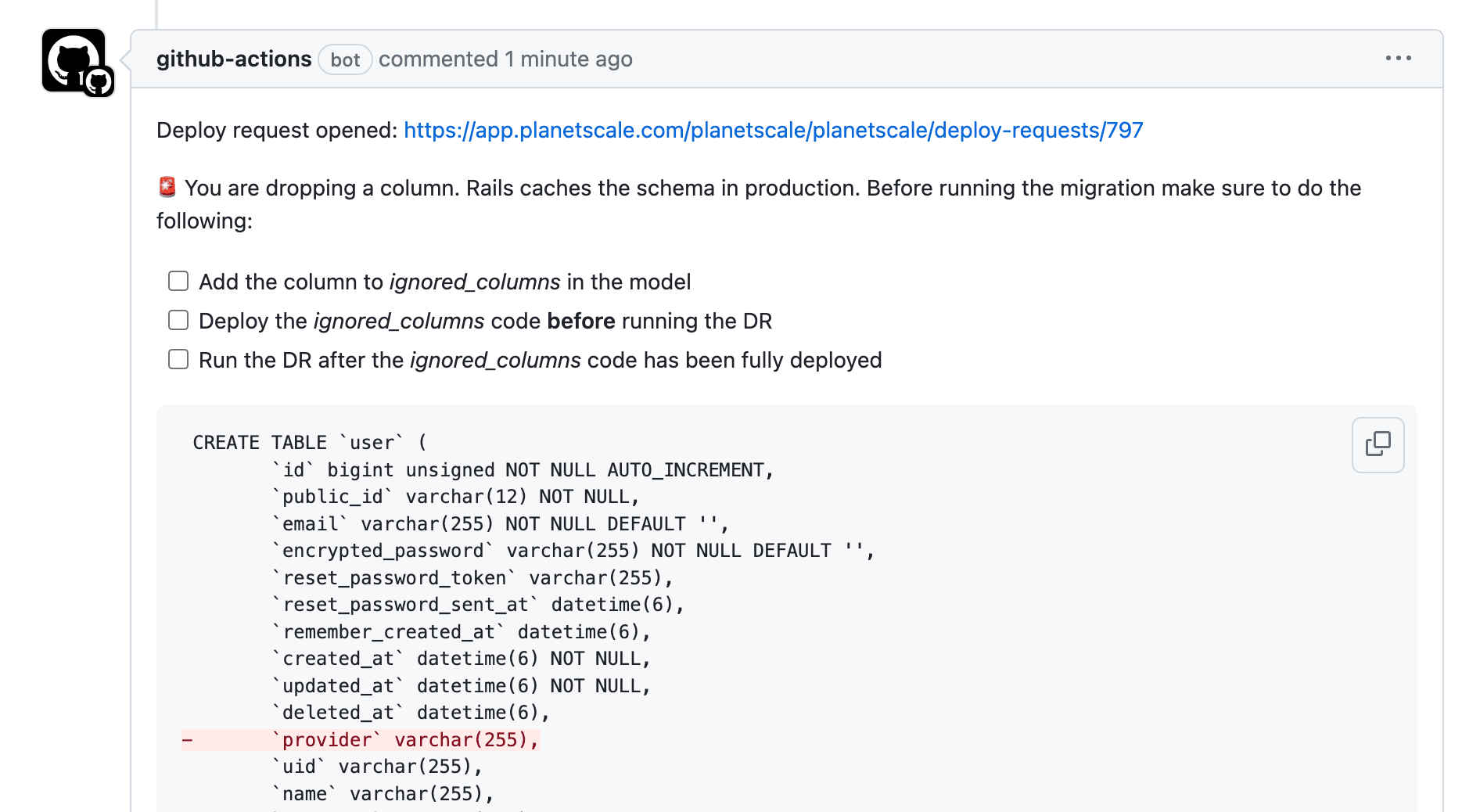 How PlanetScale makes schema changes