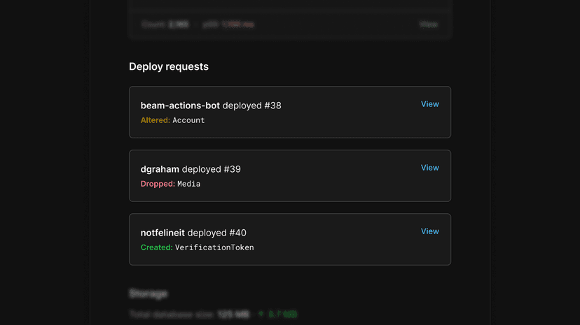 Introducing database reports