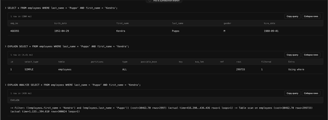 How to read MySQL EXPLAINs