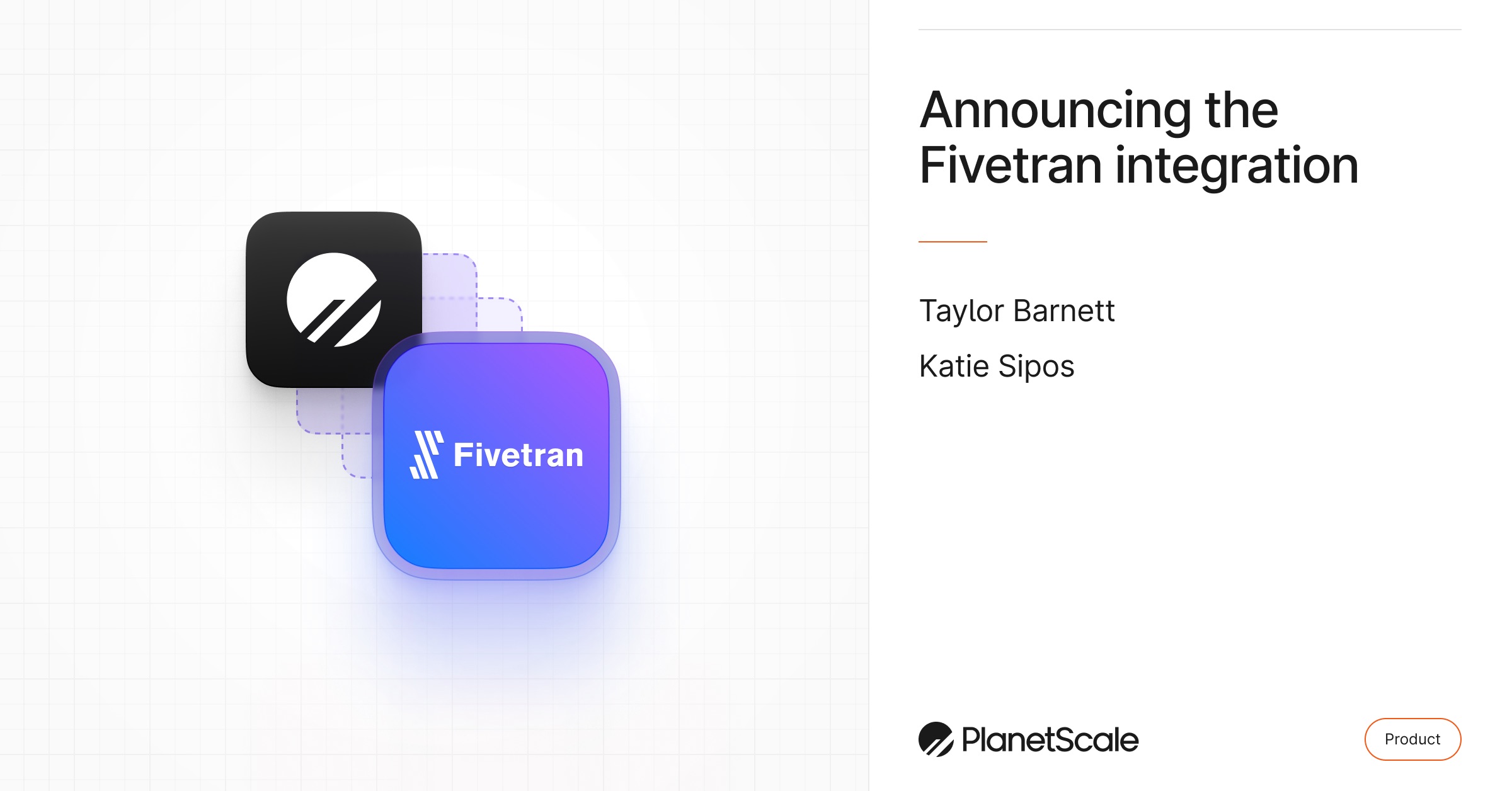 Announcing The Fivetran Integration — Planetscale