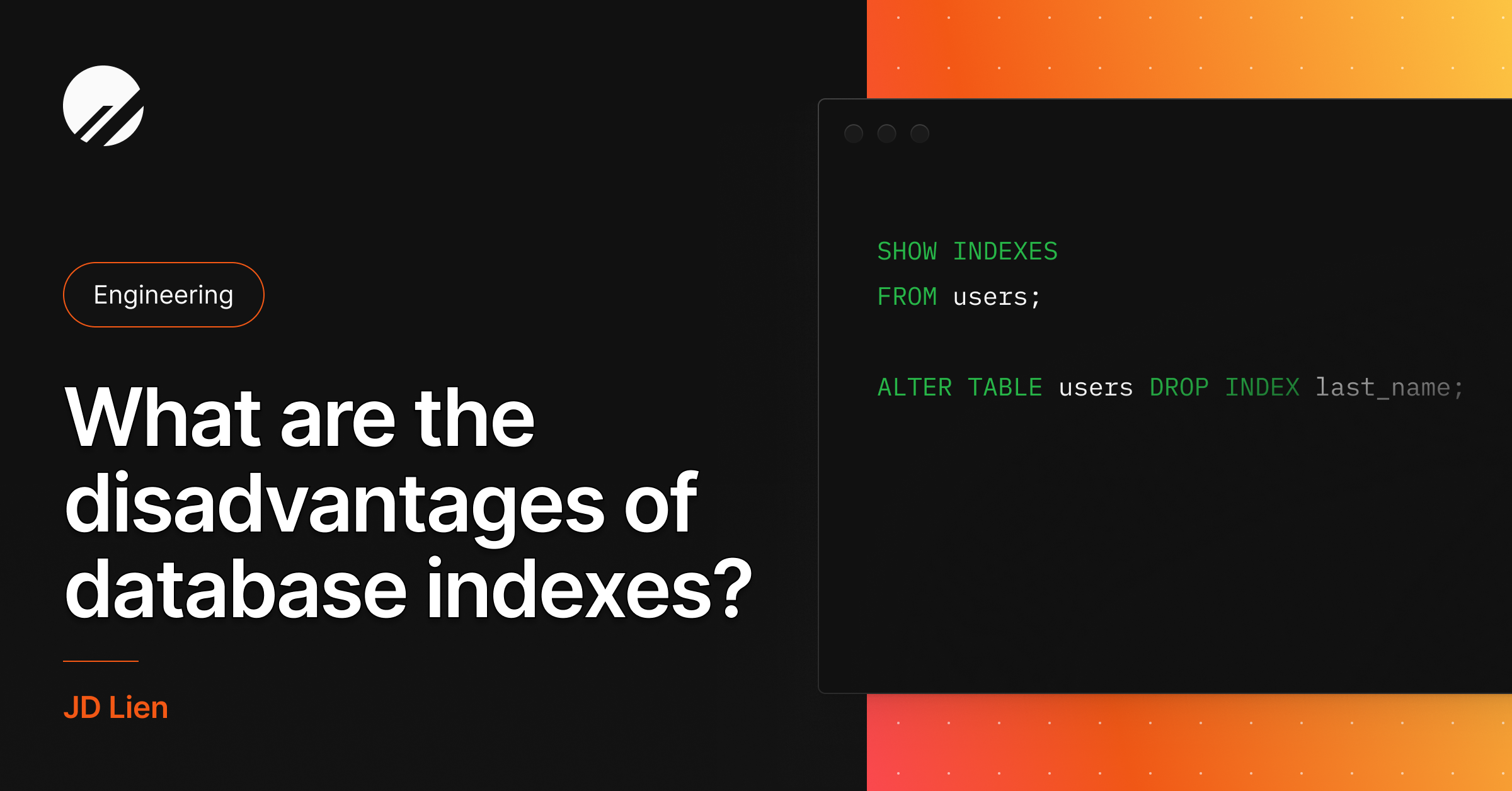 What Are The Disadvantages Of Database Indexes