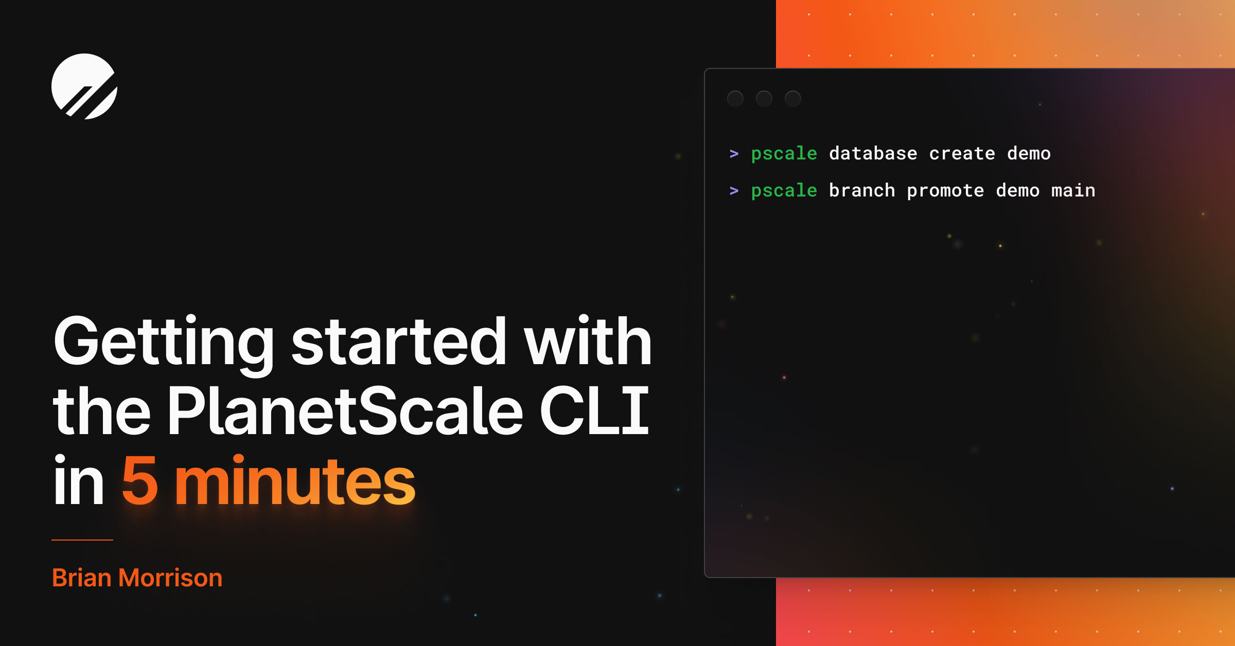 Getting started with the PlanetScale CLI — PlanetScale