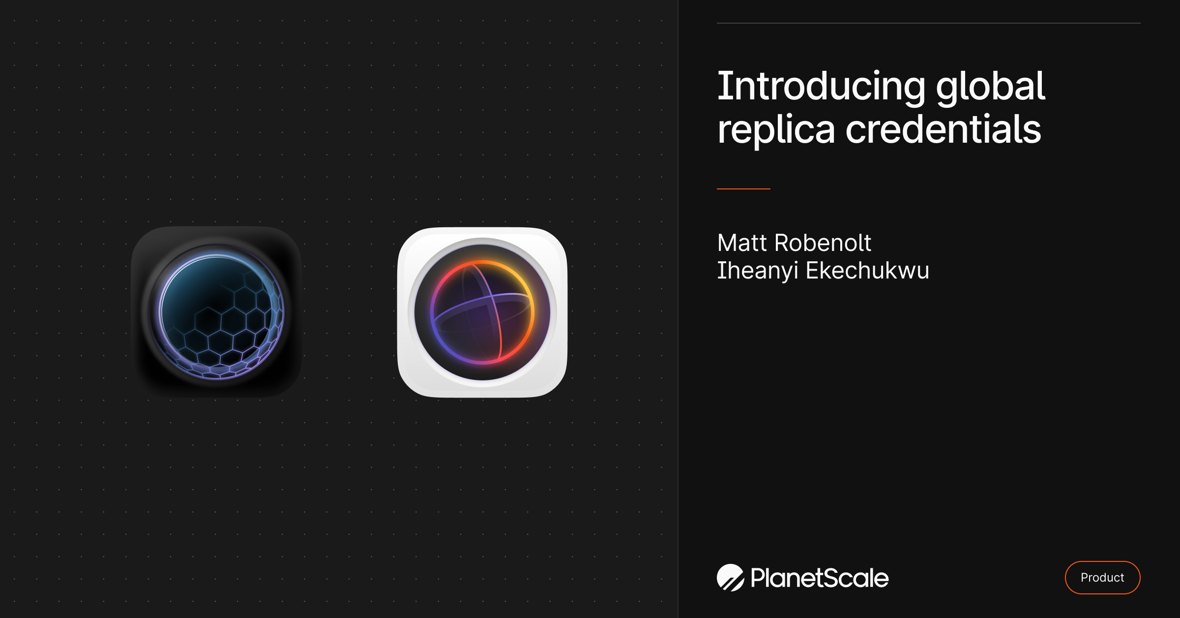 Introducing global replica credentials