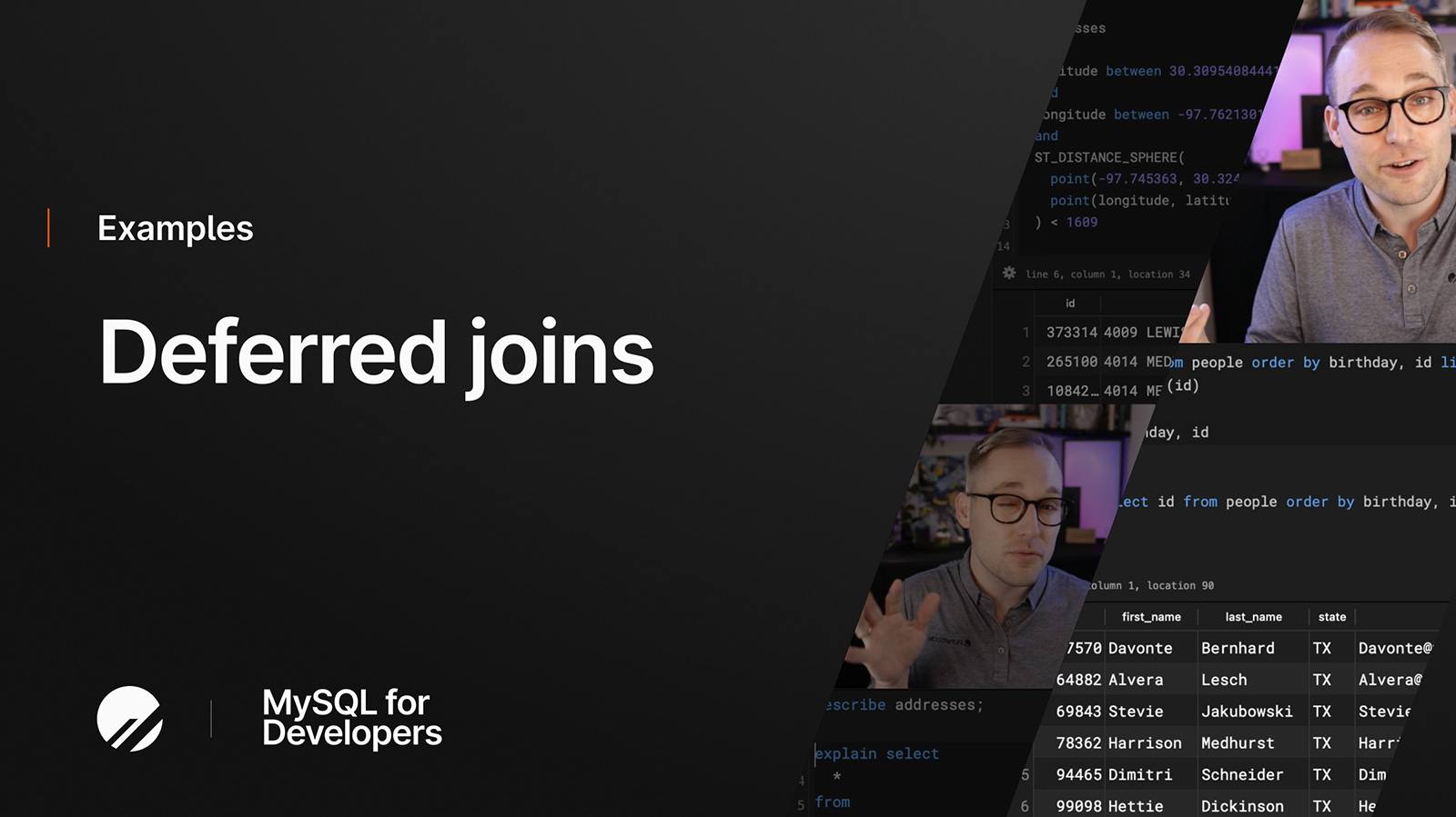 Deferred joins — MySQL for Developers — PlanetScale
