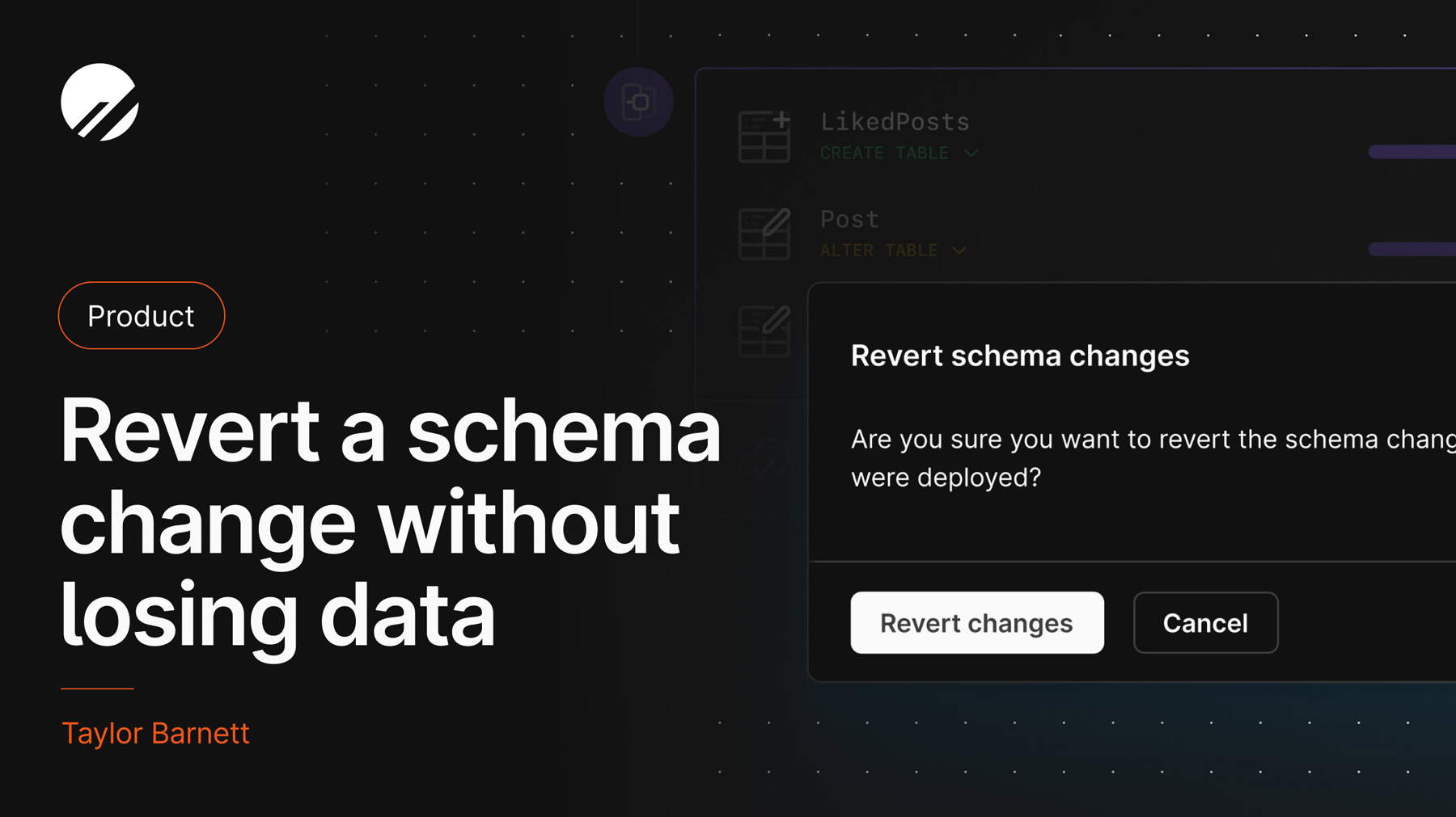 Revert a migration without losing data — PlanetScale