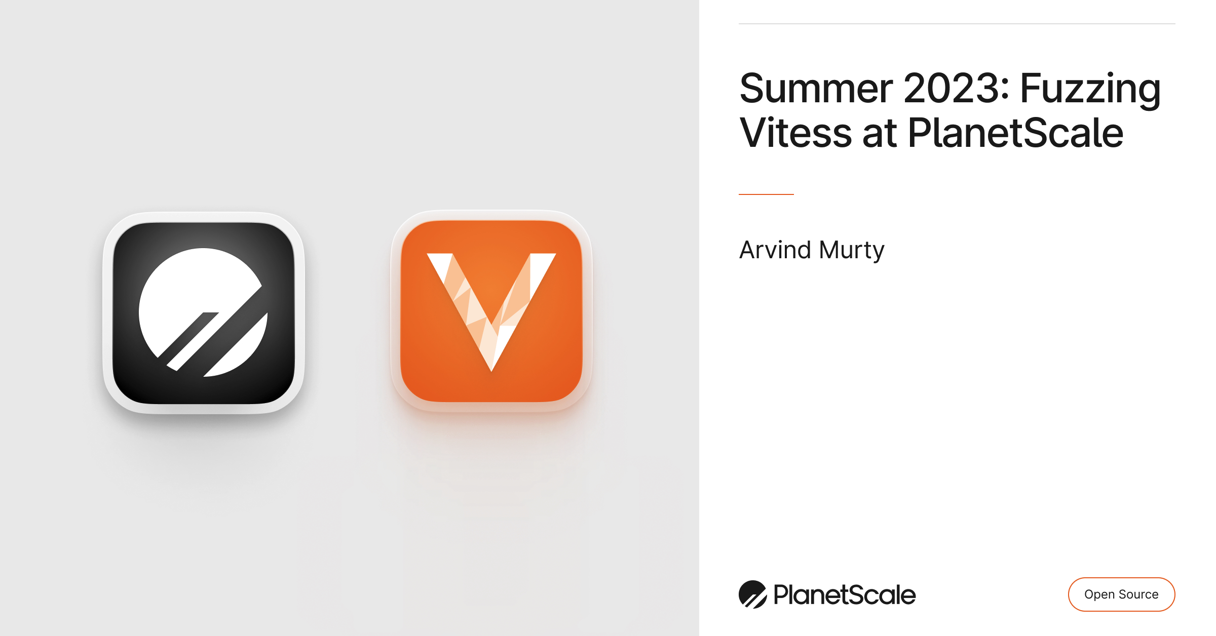 Summer 2023: Fuzzing Vitess at PlanetScale — PlanetScale