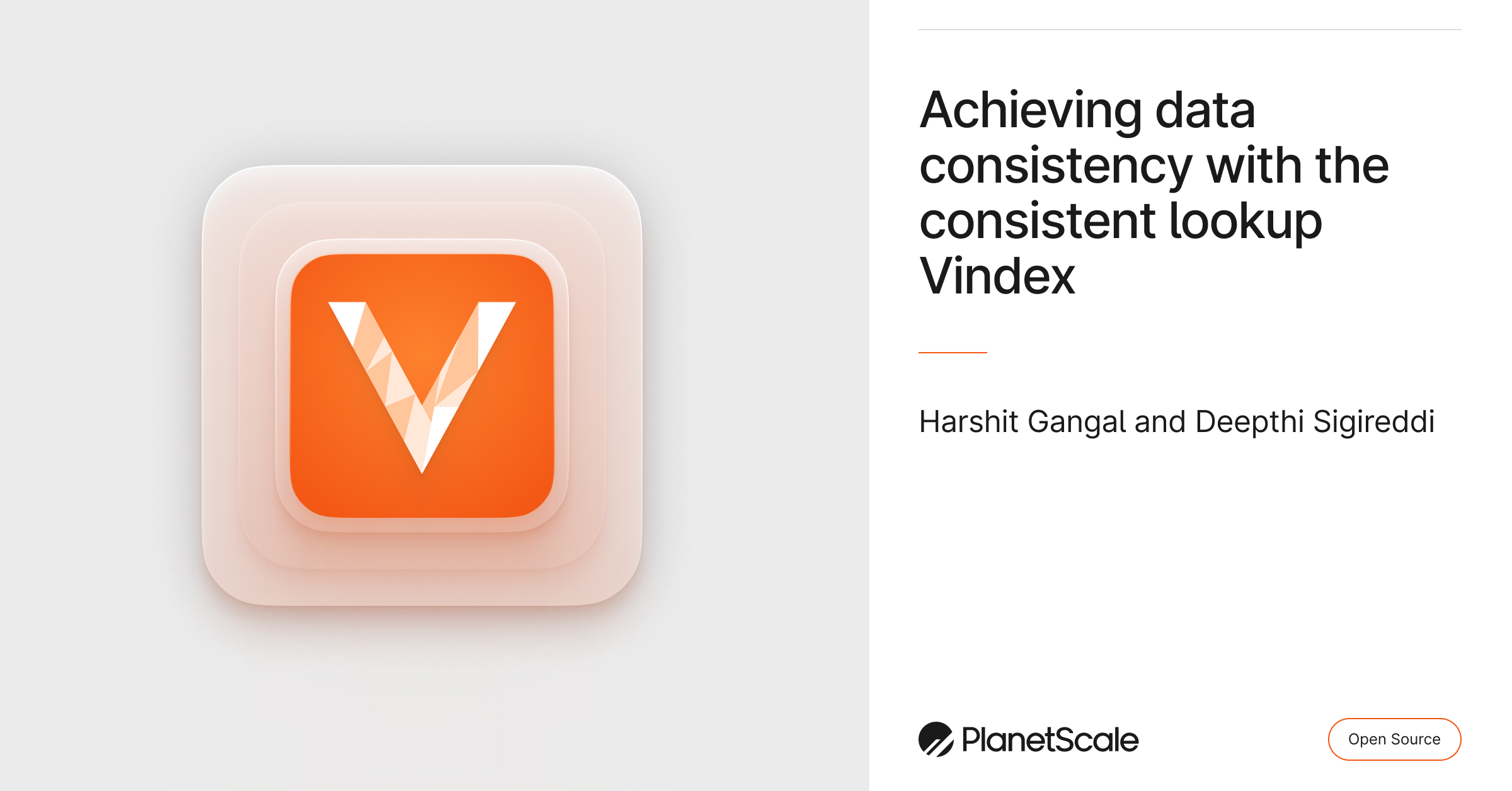 Achieving data consistency with the consistent lookup Vindex — PlanetScale